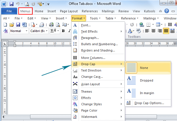 How To Drop Cap In Microsoft Word 2010 And 2007 